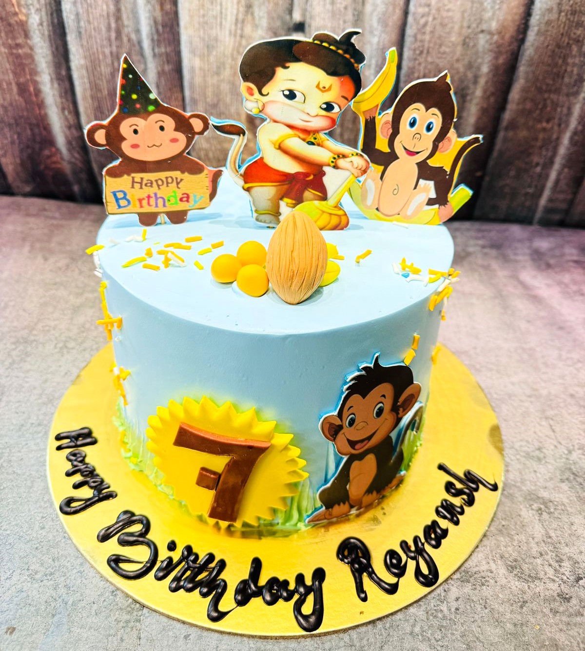 Baby Hanuman theme cake – Bonviveur
