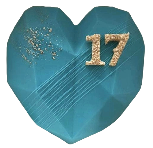 Blue Heart Pinata Cake – Bonviveur