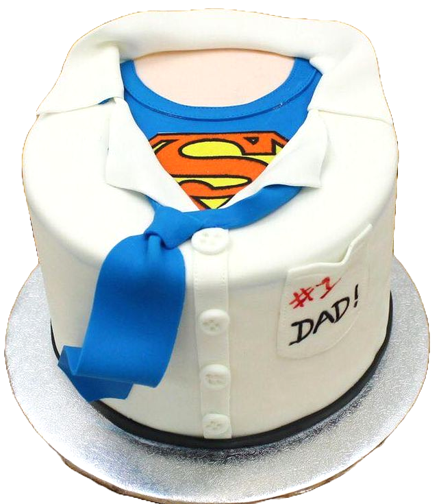 Superhero Dad Cake – Bonviveur