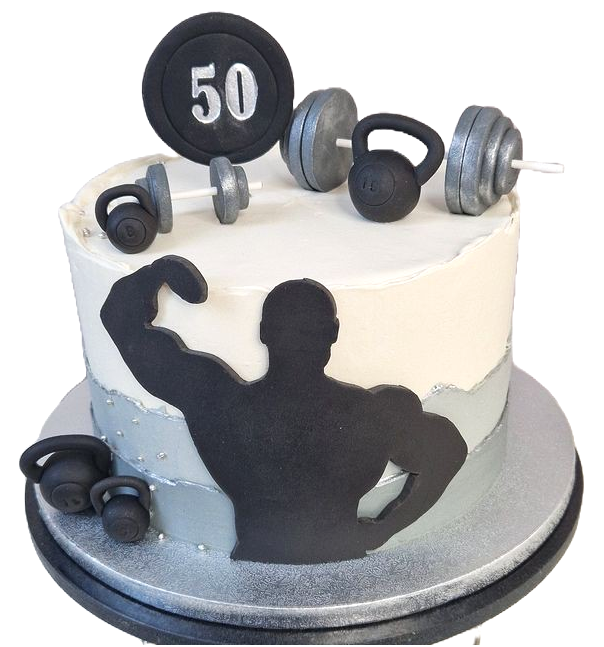 Workout Wonder Gym Cake – Bonviveur